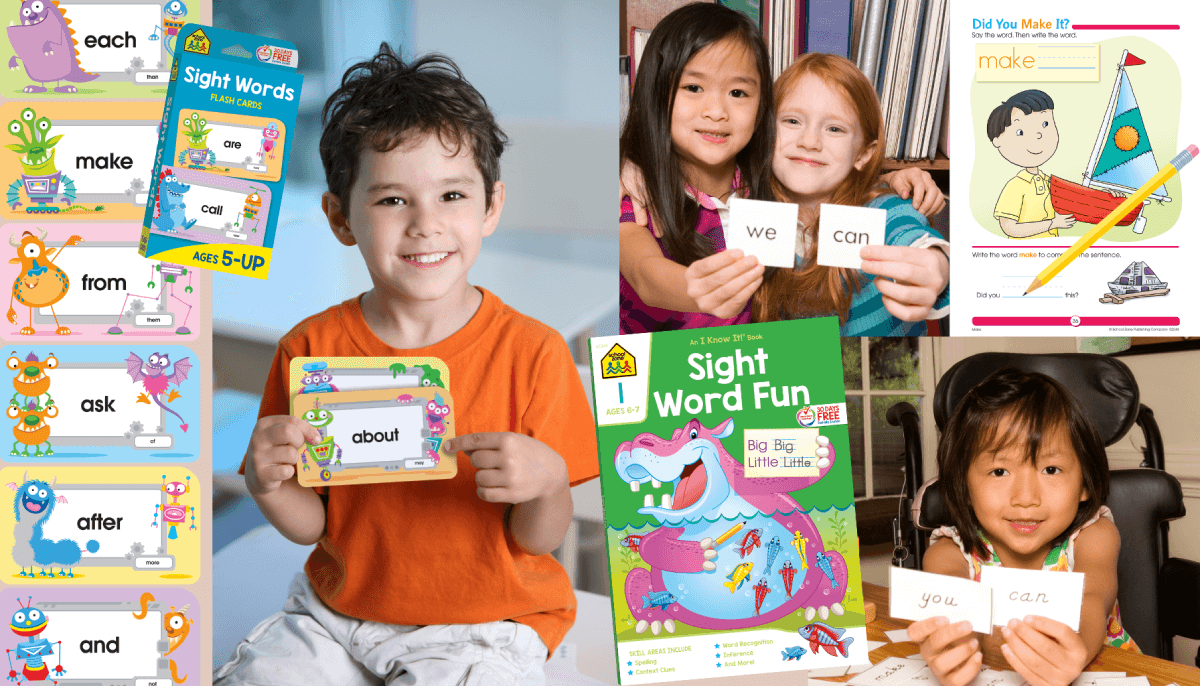 High Frequency Words Kindergarten Guide – School Zone Publishing Company