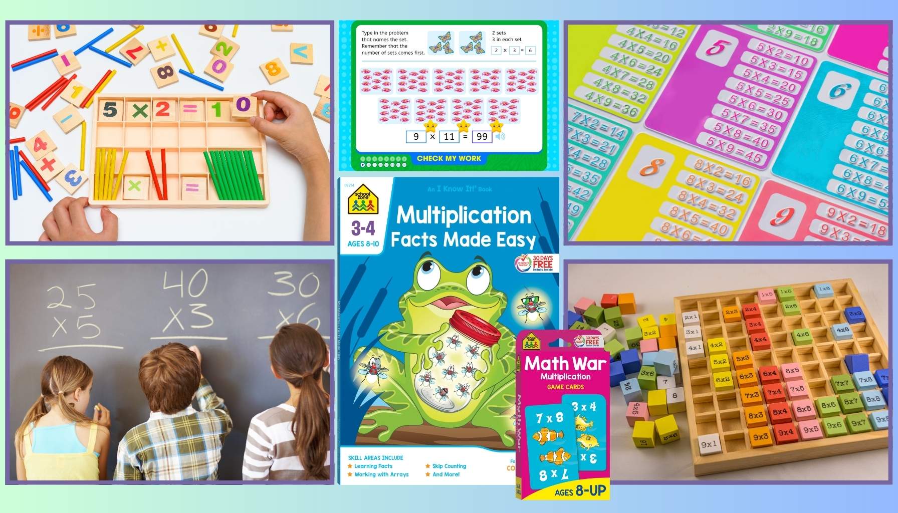 Math Lesson Plans: Multiplication Games - School Zone Website – School ...