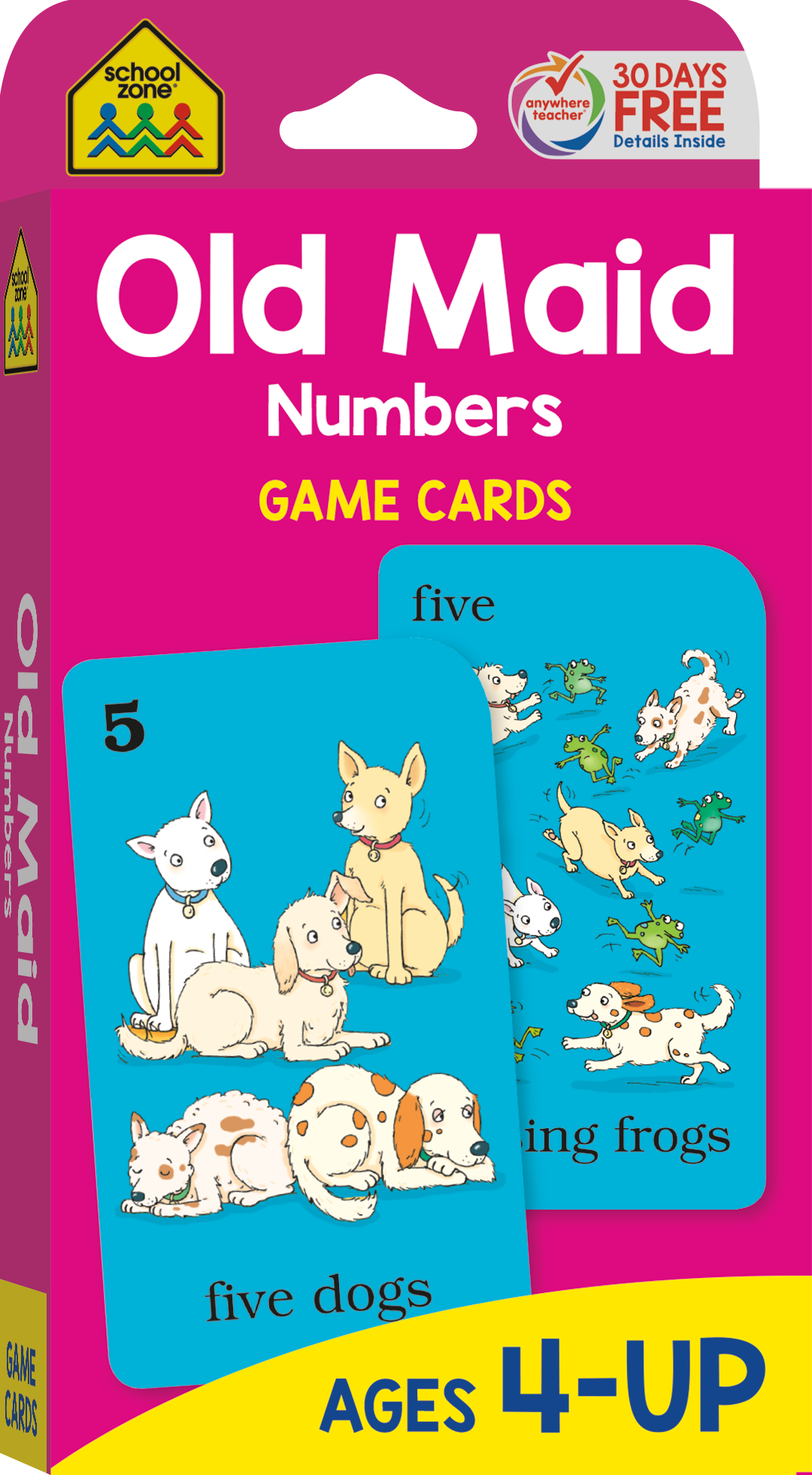 Old Maid Card Game – School Zone Publishing Company