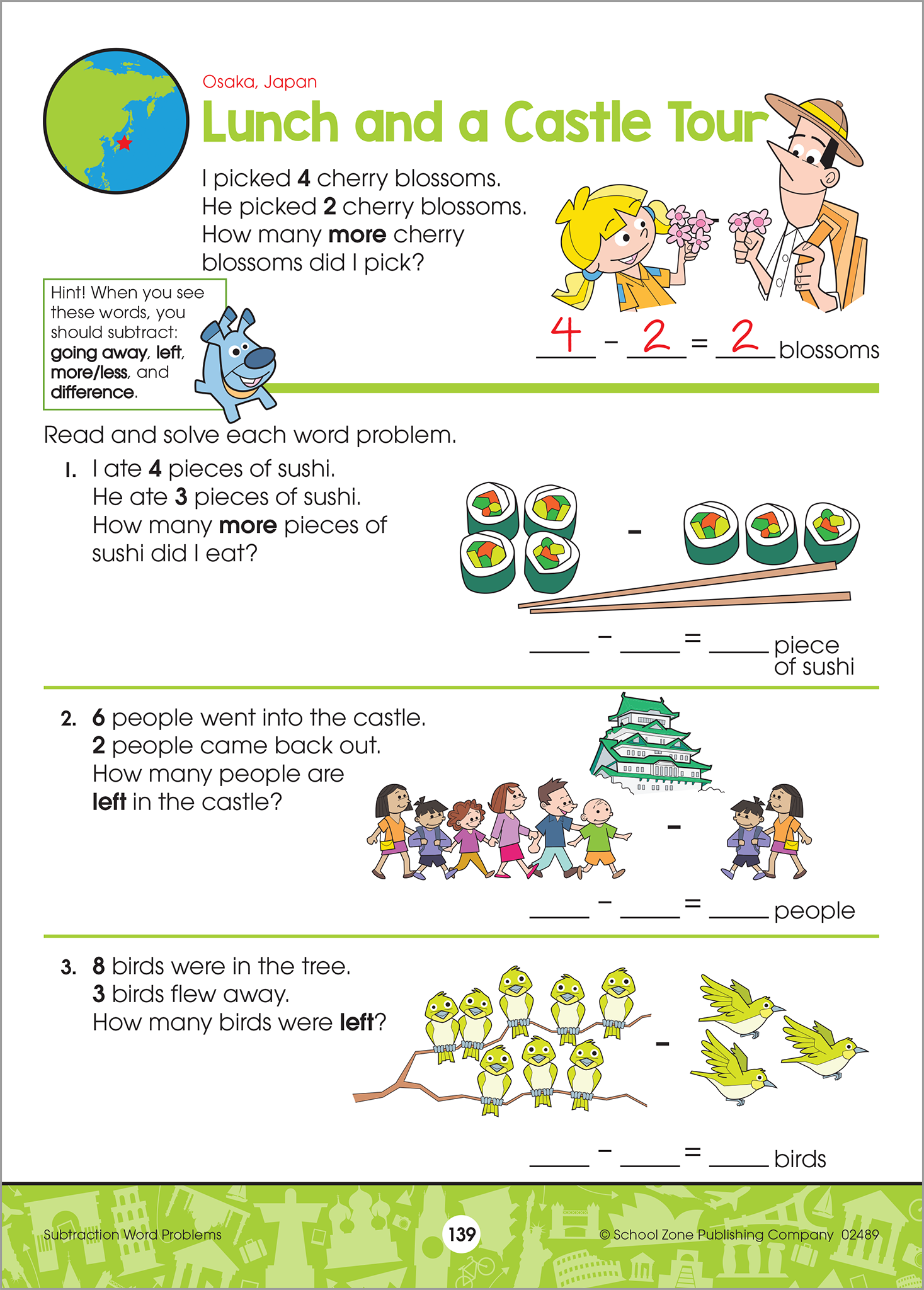 Travel the World First Grade Workbook – School Zone Publishing Company