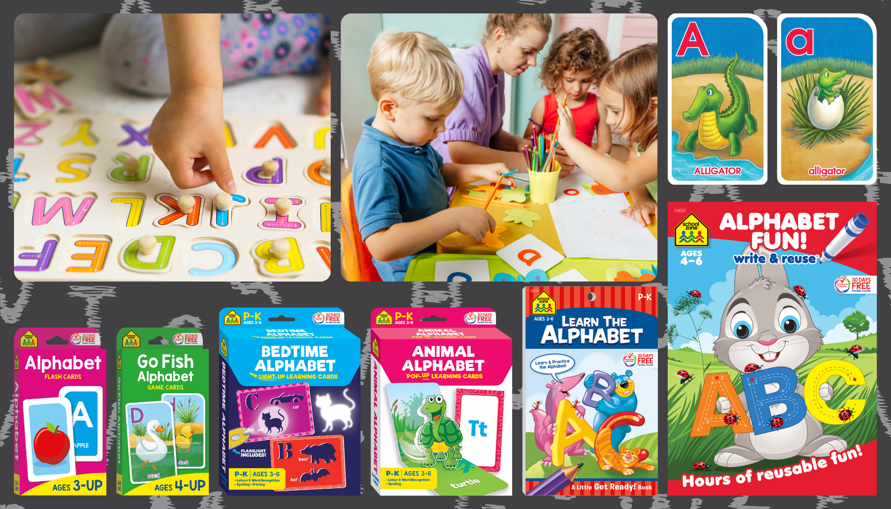 Engaging preschool letter activities for kids – School Zone Publishing Company