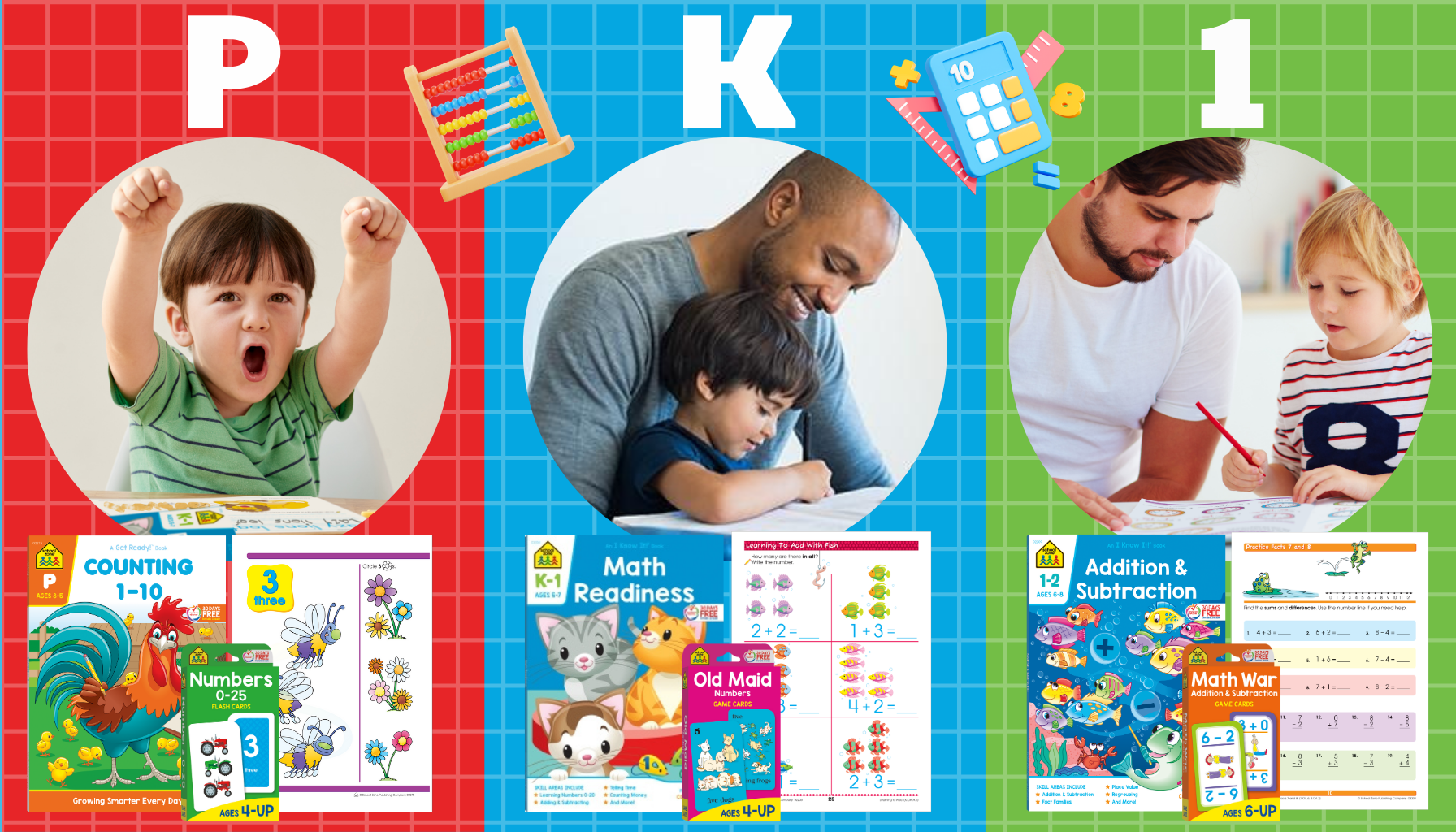 Addition Practice Worksheets & Math Fun – School Zone Publishing Company