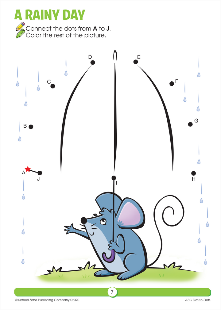 Dot to Dot Pre K Workbook – School Zone Publishing Company