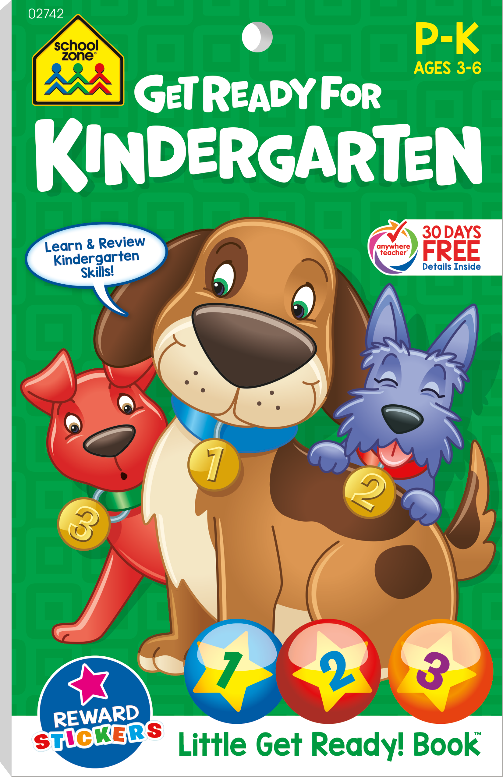 Kindergarten Readiness Activities & Math Workbook – School Zone ...