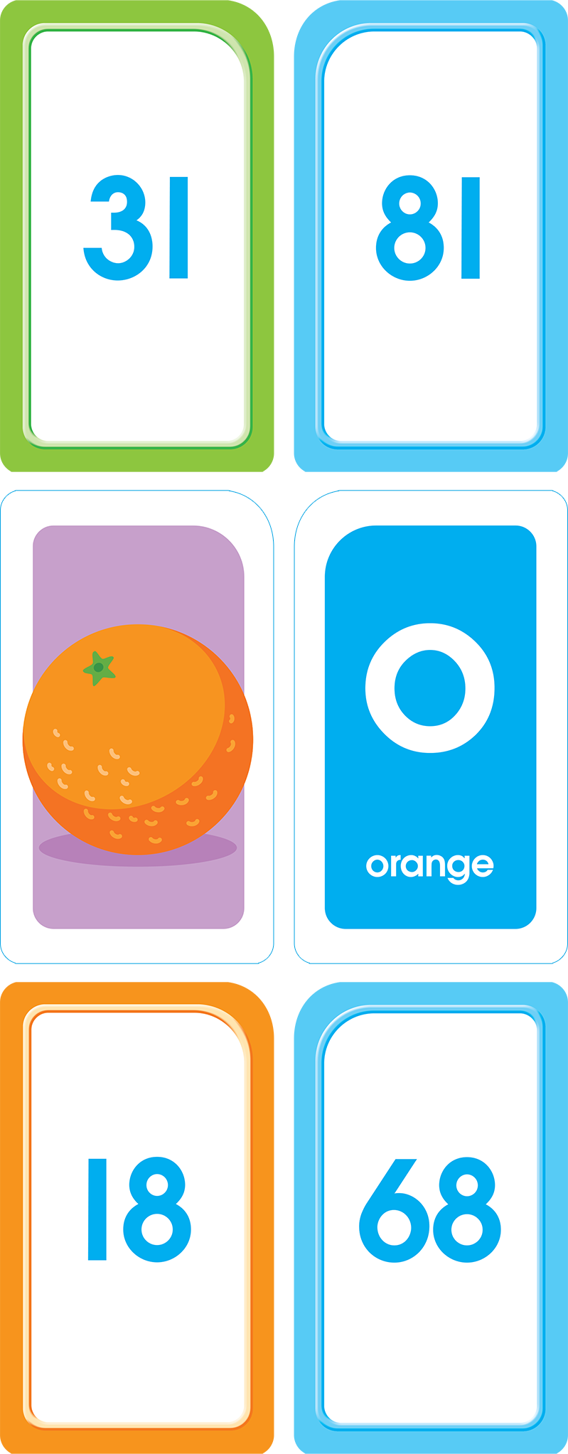 Preschool Number Flashcards Pack – School Zone Publishing Company
