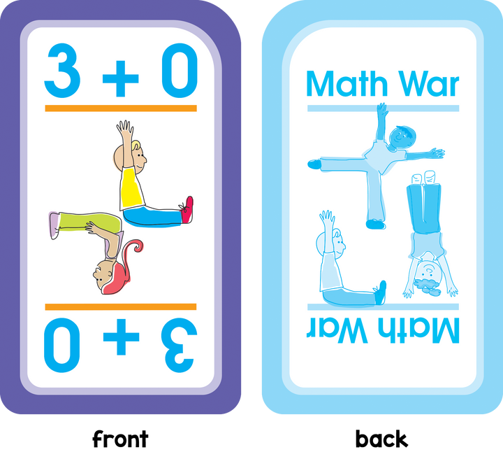 Math War Addition and Subtraction Game Cards – School Zone Publishing ...