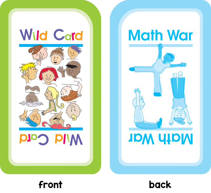 Math War Addition and Subtraction Game Cards – School Zone Publishing ...