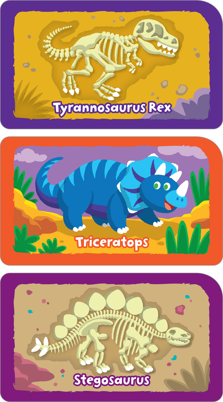 Dino Card Game for Kids – School Zone Publishing Company