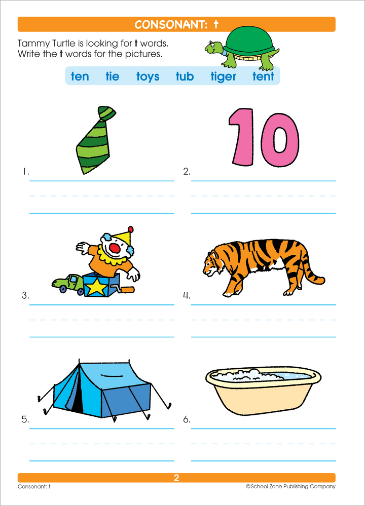 Big Spelling: Workbook for Grades 1-3 – School Zone Publishing Company