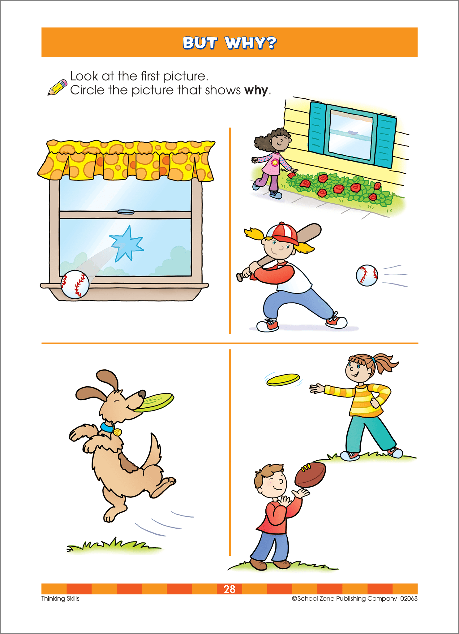 Cognitive Development Preschool Workbook – School Zone Publishing Company