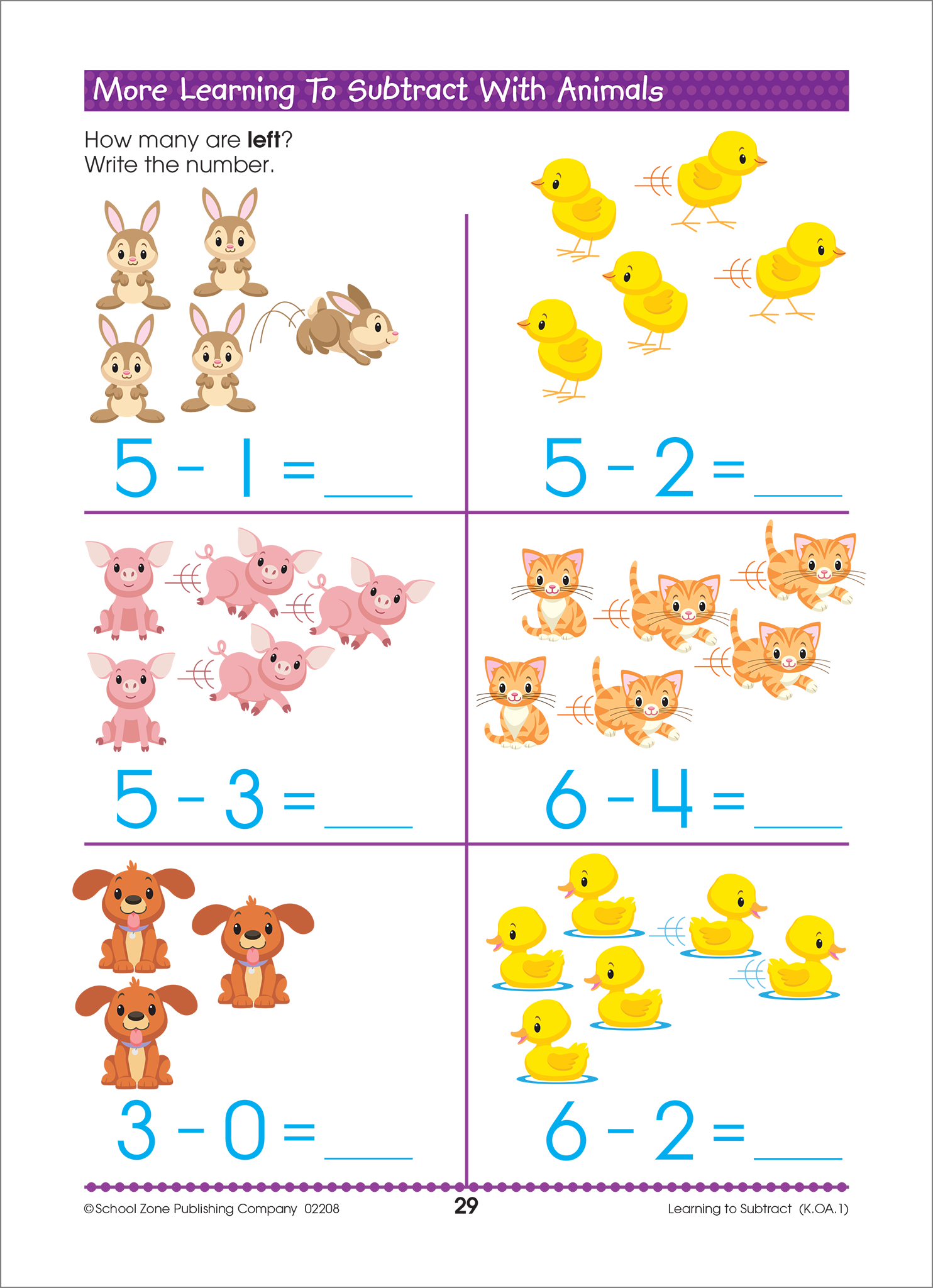 Kindergarten Math Readiness – School Zone Publishing Company