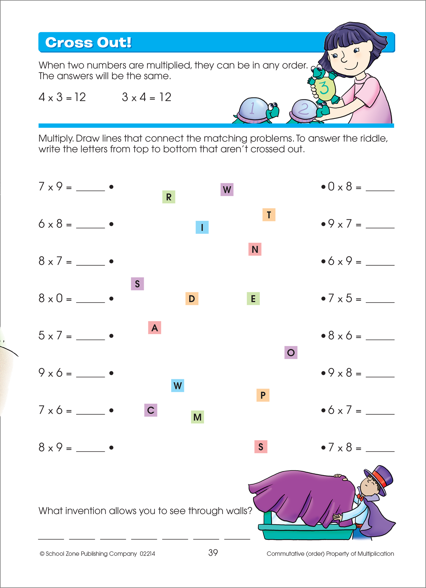 Multiplication Workbook Made Easy – School Zone Publishing Company