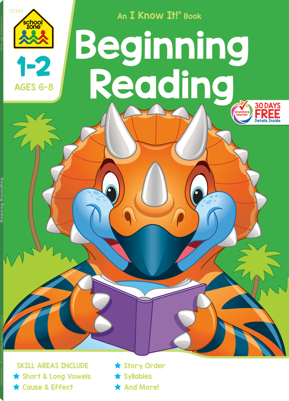 Best Reading Comprehension Workbook Grades 1-2 – School Zone Publishing ...