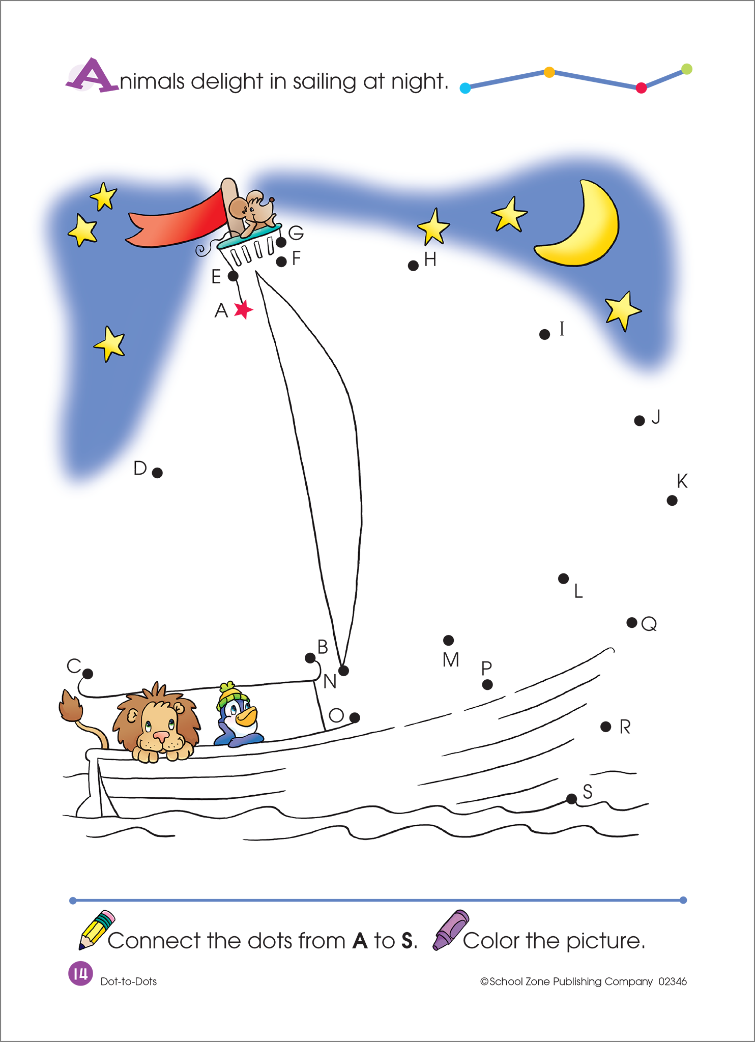 ABC Puzzle: Alphabet Dot to Dot - School Zone Website – School Zone ...