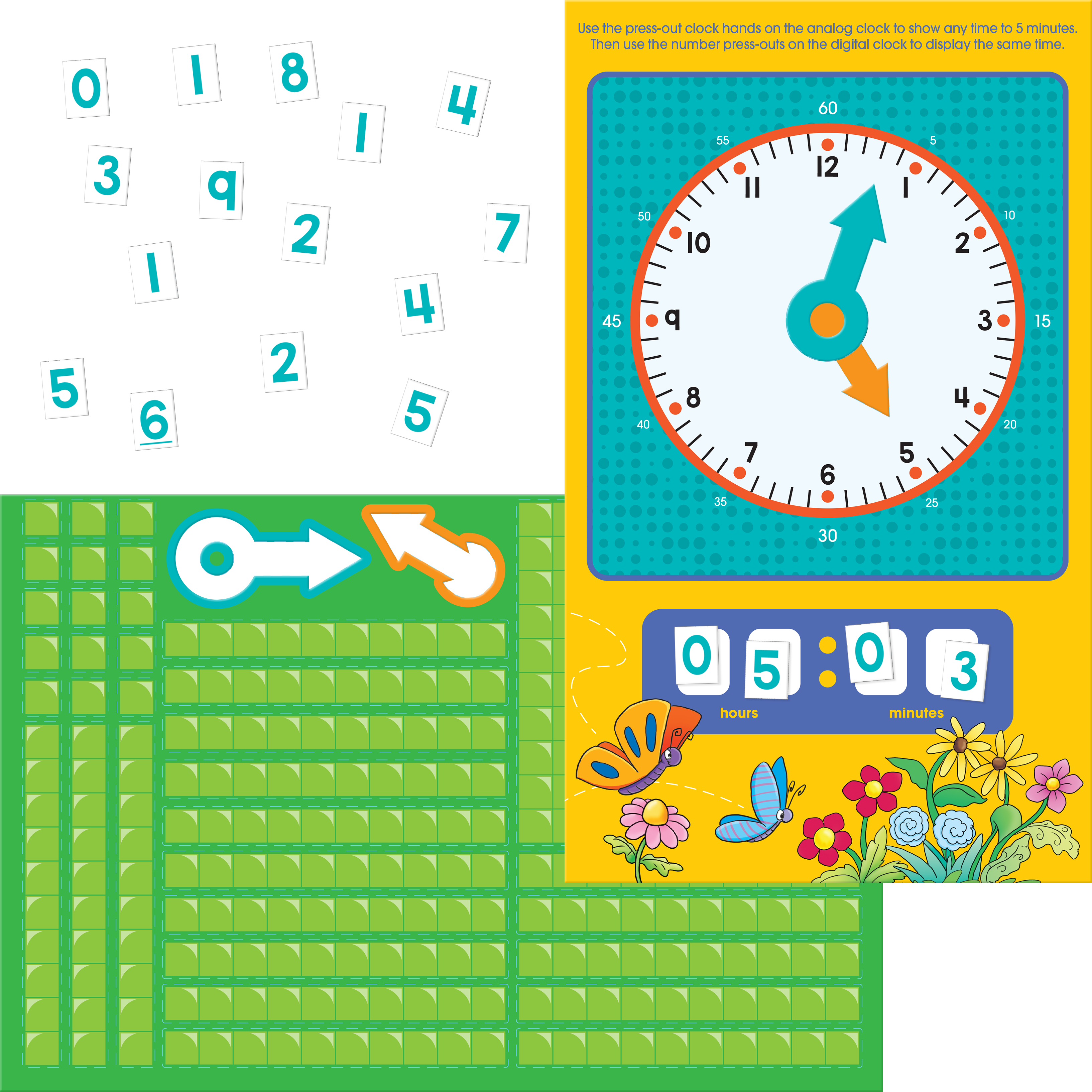 Math Basics Grade 2 Press-Out Workbook – School Zone Publishing Company