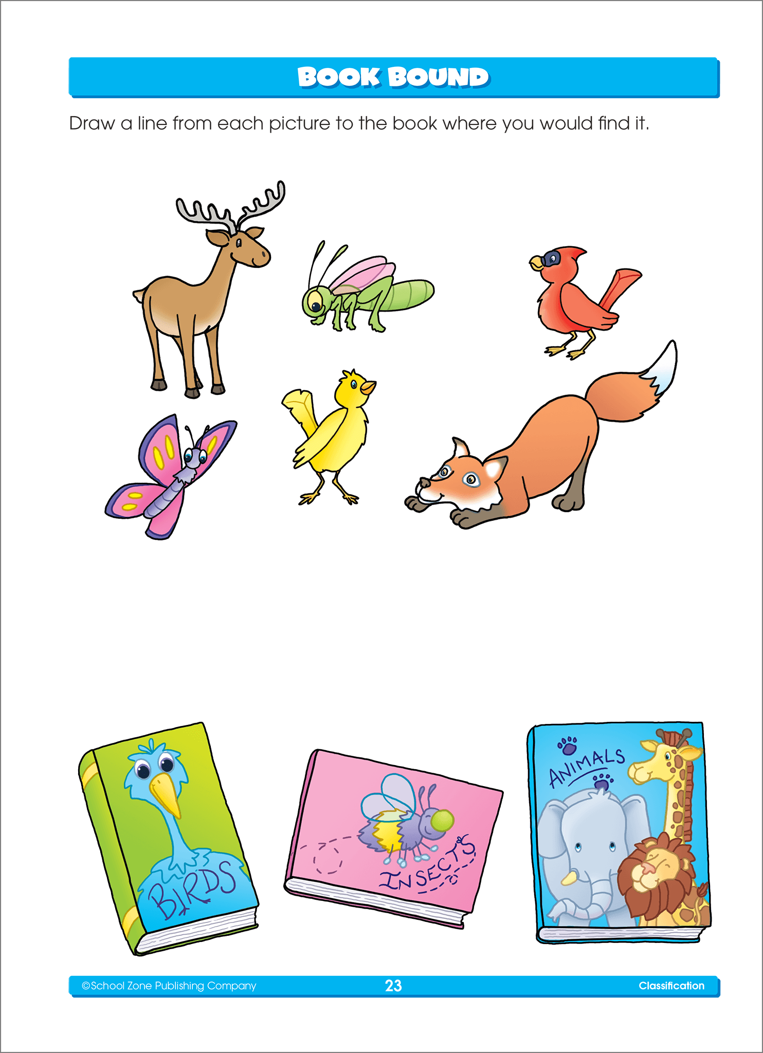 Kindergarten Workbook: Math & Reading – School Zone Publishing Company