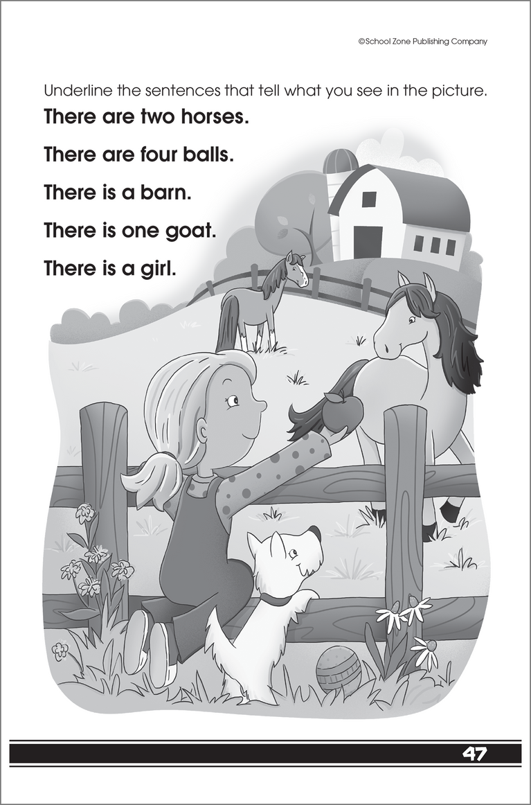 Get Ready To Read Grades K-1 Workbook – School Zone Publishing Company