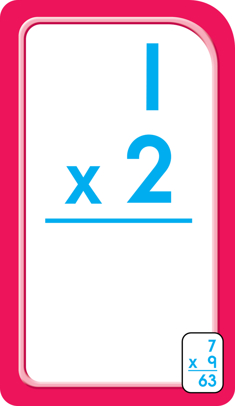 Multiplication 0-12 Flash Cards – School Zone Publishing Company