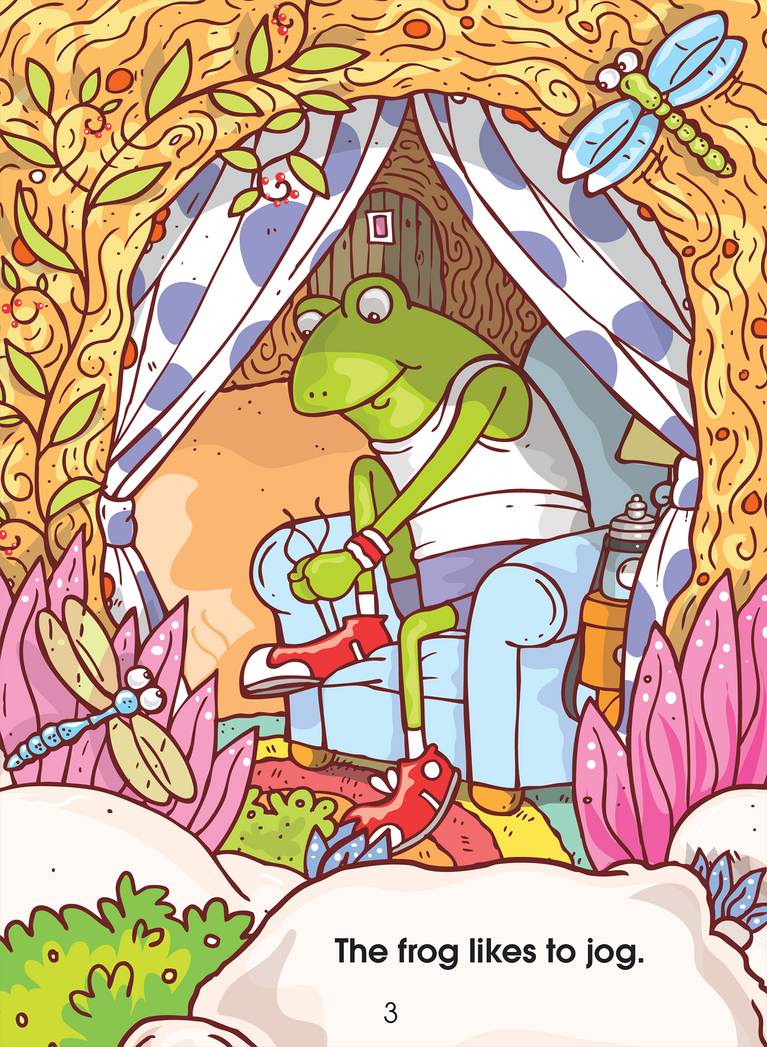 Jog, Frog, Jog - Level 1 Start to Read!® Book – School Zone Publishing ...