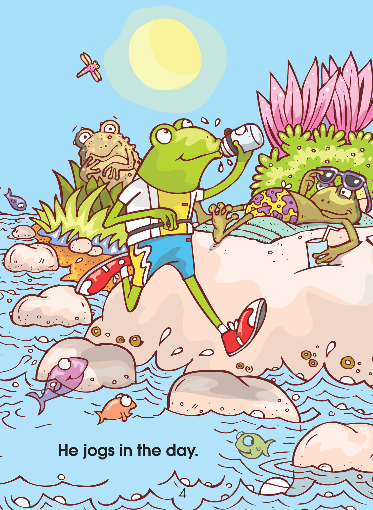 Books for 1st Graders: Jog, Frog – School Zone Publishing Company