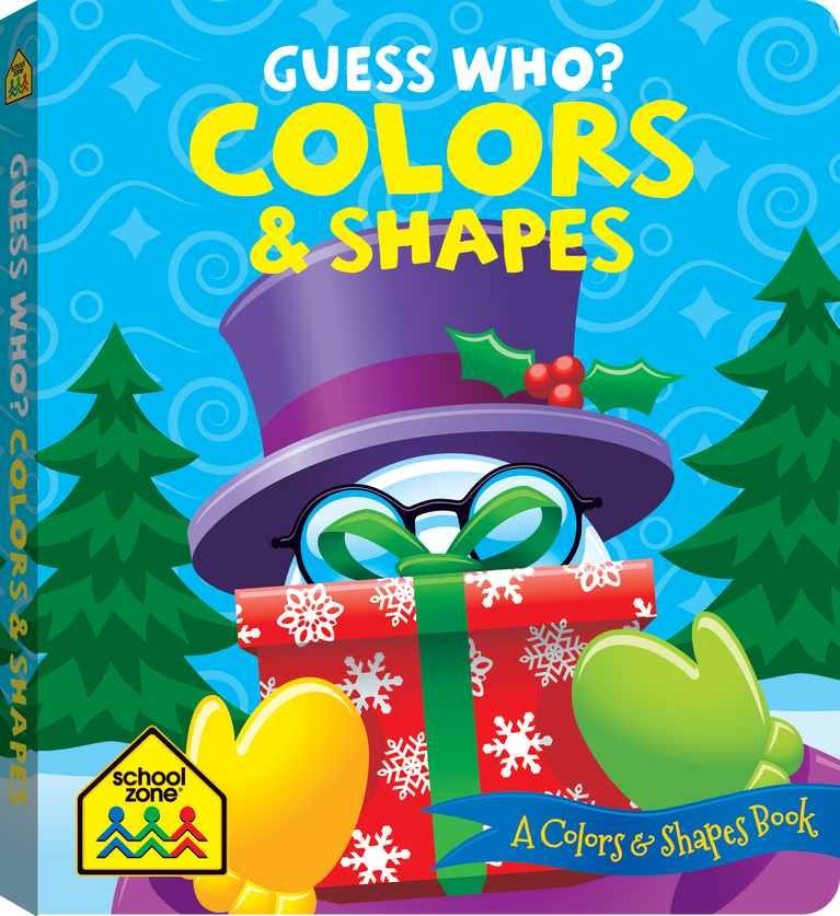 Guess Who? Colors & Shapes Christmas Board Book – School Zone ...