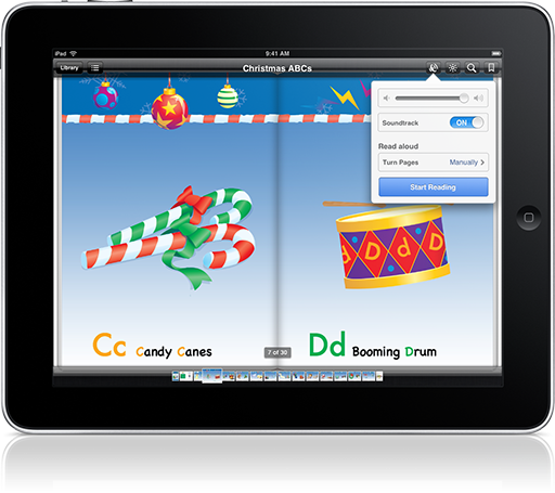 Christmas ABCs Interactive Read-along (iOS eBook) – School Zone ...