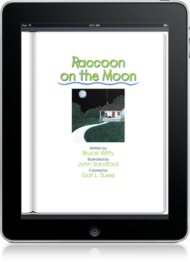 Raccoon on the Moon (iOS eBook) – School Zone Publishing Company