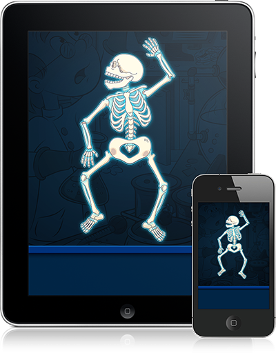 Napoleon Bone Apart (iOS App) – School Zone Publishing Company